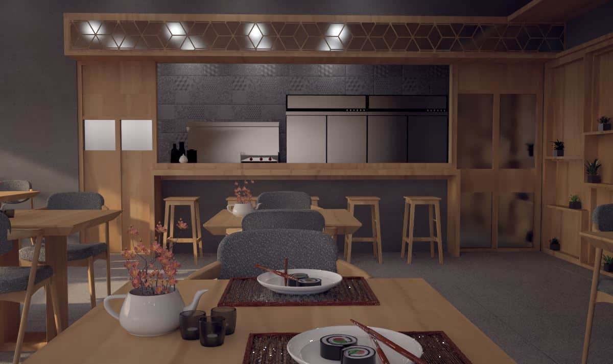 Sushi Bar Concept | Interior Designio